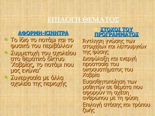 Xαβρίας και άνθρωπος | PPT