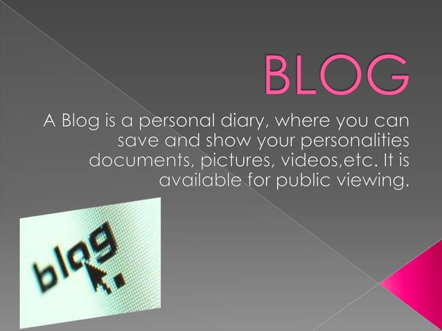 Blog | PPT