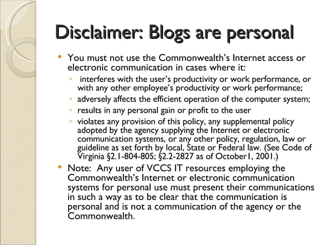 Blogs: Journals of the 21st Century | PPT | Internet | Computing