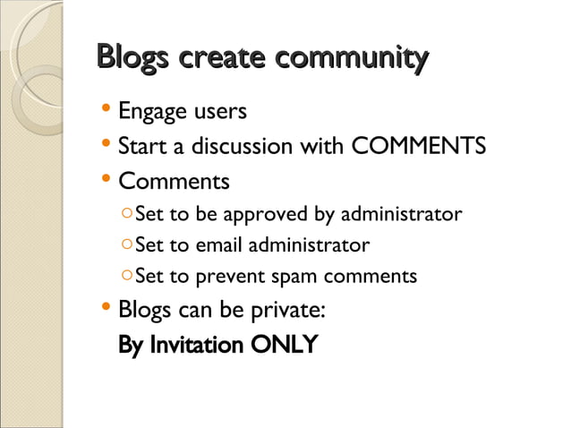 Blogs: Journals of the 21st Century | PPT | Internet | Computing