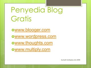 Blog | PPT