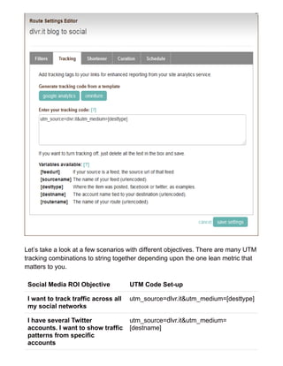How to Auto Enable Google Analytics UTM Tracking Code for Social Media ...