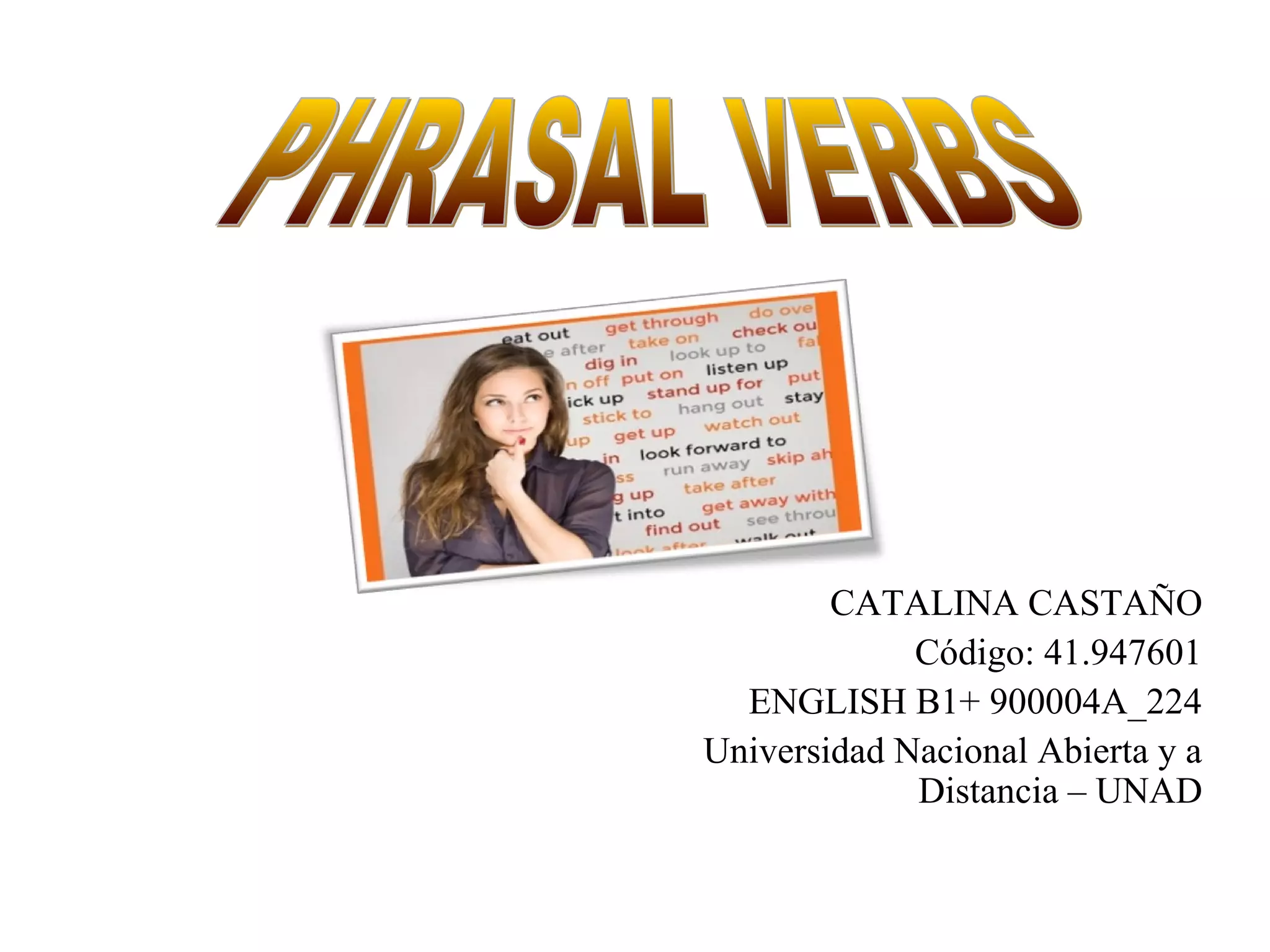 PHRASAL VERBS | PPT