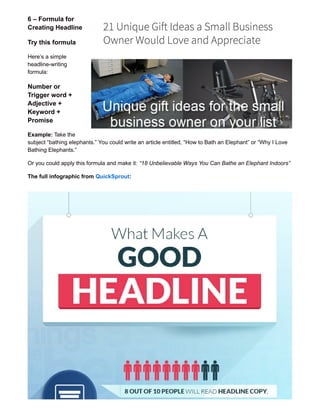 FREE Tools to Better Headlines in Just Minutes [Bonus Infographic ...