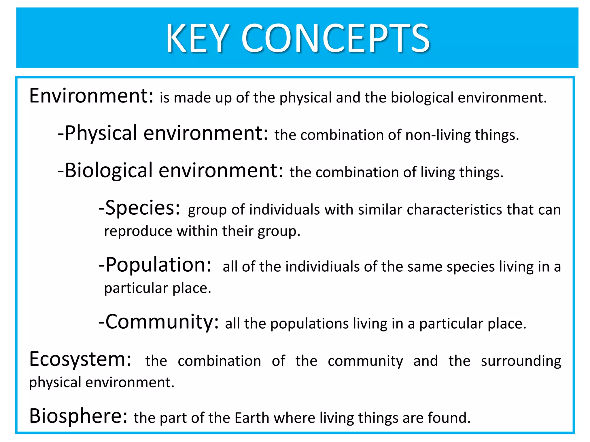 Ecosystems - Natural Science | PPTX