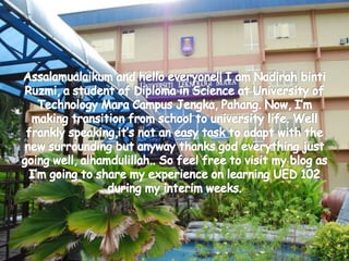 UED 102 STUDY SKILLS | PPTX