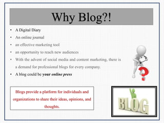 Blog Writing | PPT