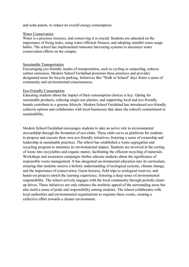 The Best School Faridabad - CBSE Affiliated | PDF