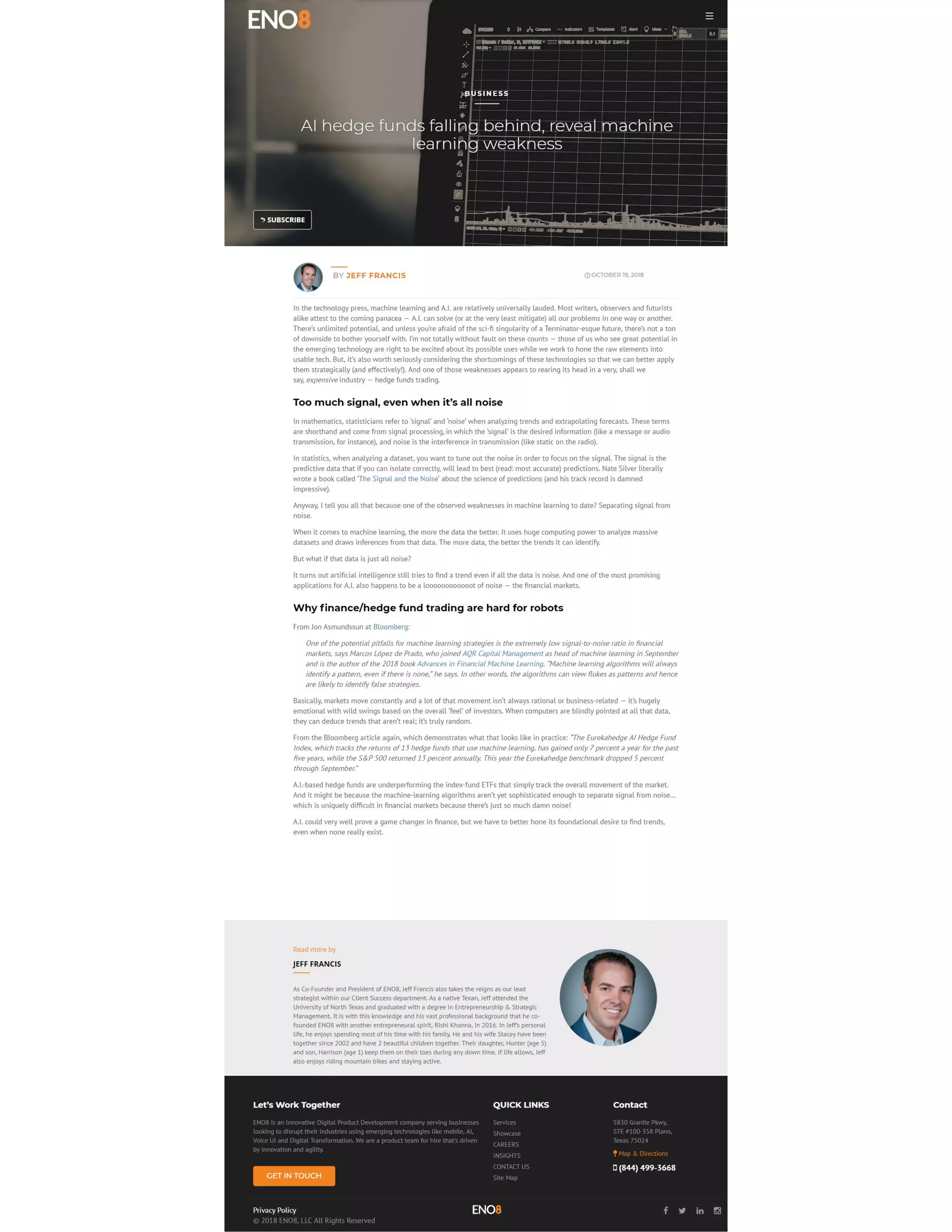 AI hedge funds falling behind, reveal machine learning weakness | PDF