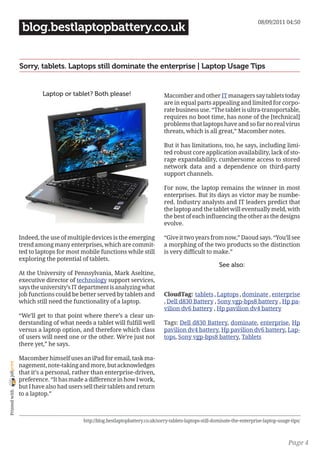 blog.bestlaptopbattery.co.uk-Sorry, tablets. Laptops still dominate the ...