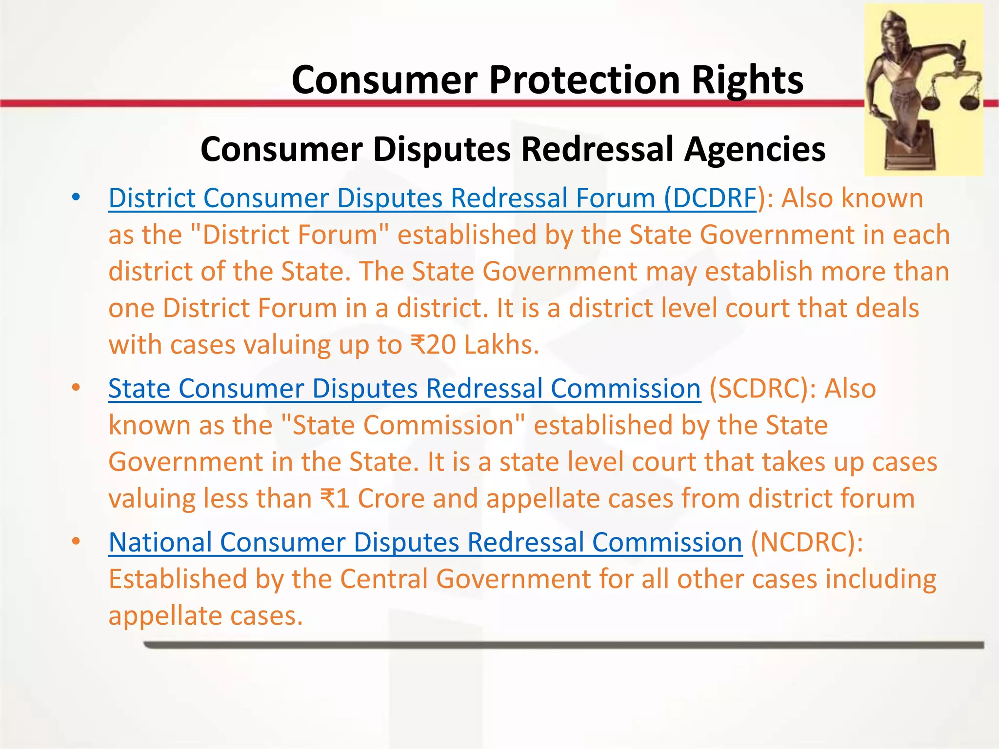 Consumer Protection Act India 1986 | PPTX