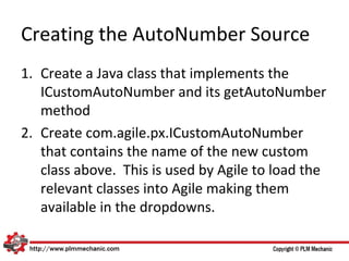 Create a custom AutoNumber source | PPT