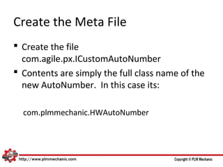 Create a custom AutoNumber source | PPT