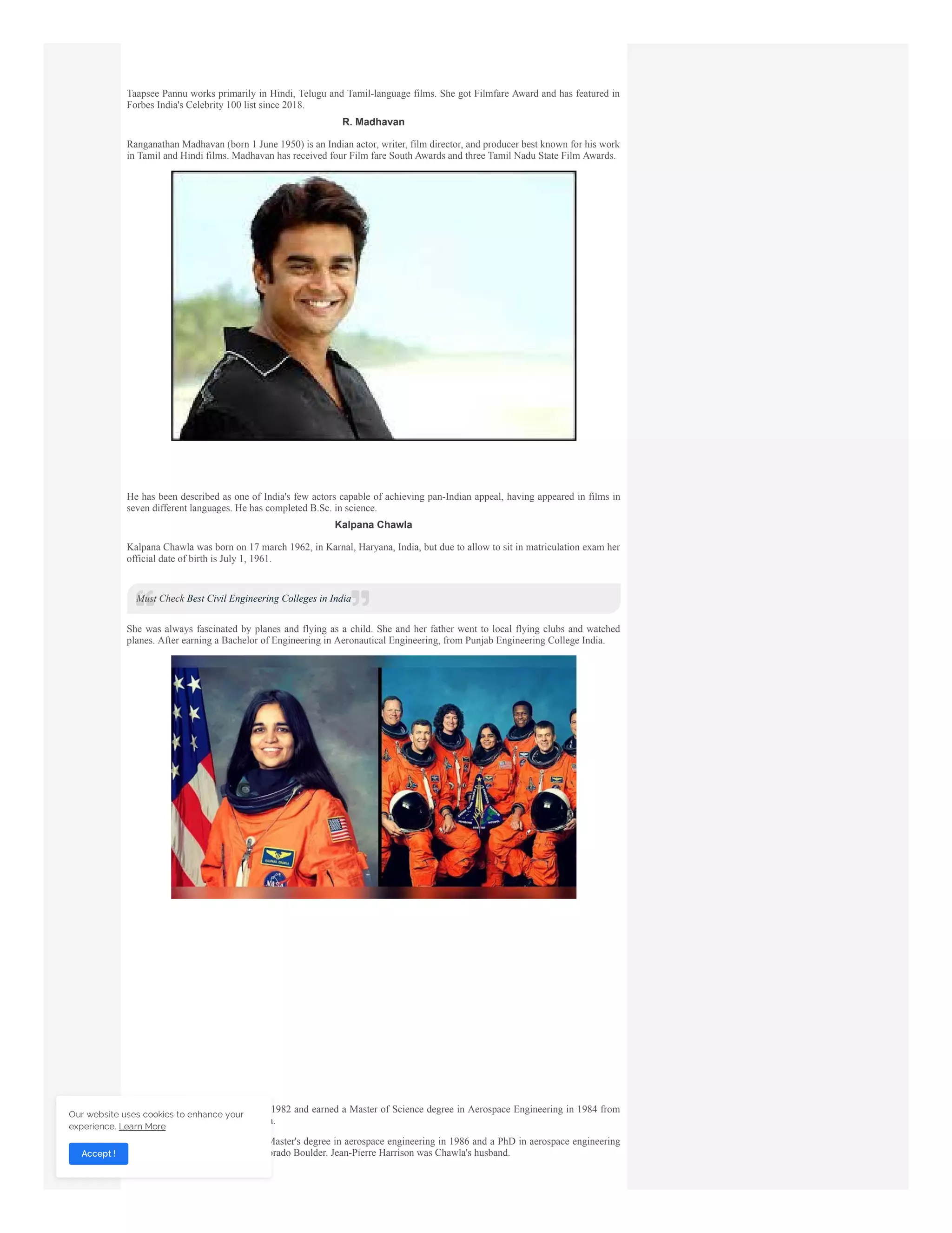 Famous Personalities Who Did Engineering | PDF