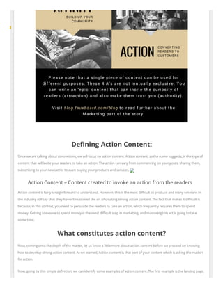 5 Tips to building Successful Action Content | PDF | Marketing and ...