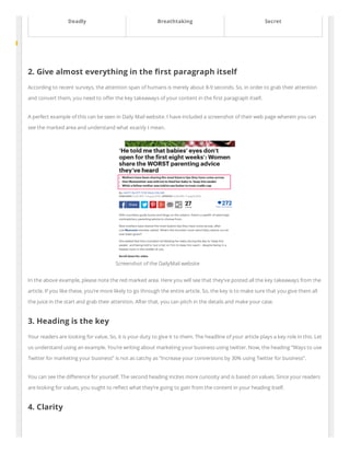 5 Tips to building Successful Action Content | PDF | Marketing and ...