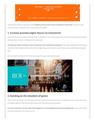 The true meaning of Content Curation and Aggregation | PDF | Free Download