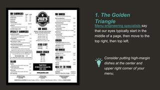 8 Tips for Effective Menu Design | PDF