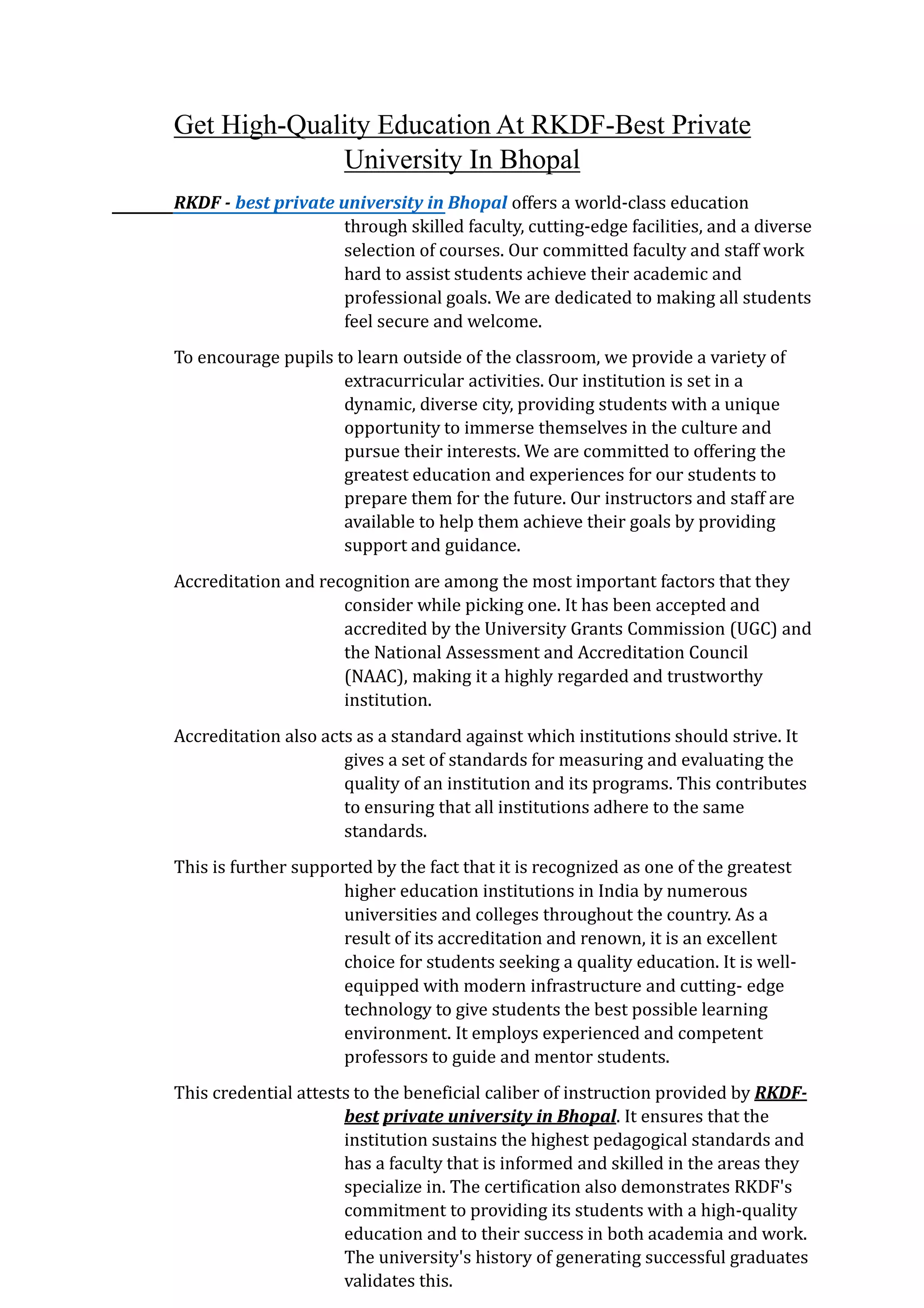 Blog - RKDF-Best Private University in Bhopal.ppt