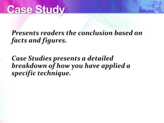 Types of Blog Post | PPTX