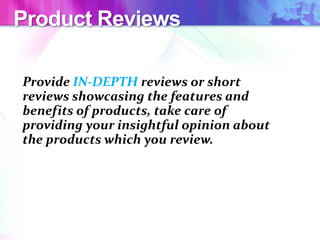 Types of Blog Post | PPTX