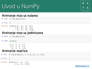 Python kao najbolji alat za Data Scientist-a #002 | PPT