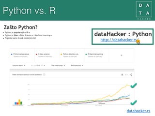 Python kao najbolji alat za Data Scientist-a #002 | PPT