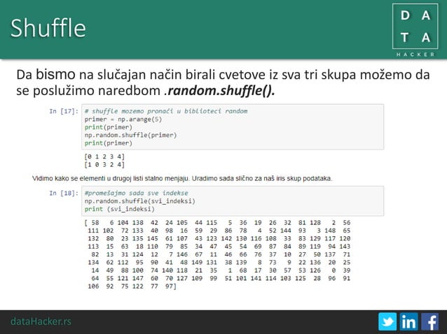 kNN algorithm za Iris dataset | PPTX