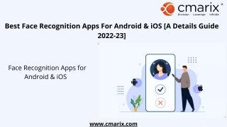 10 Face Recognition Apps for Android & iOS In 2022-2023 | PPT