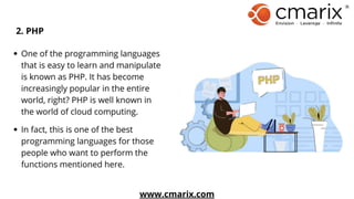 7 Best Programming Languages for Cloud Computing in 2022-23 | PPTX