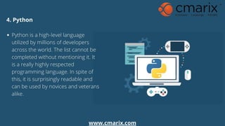 7 Best Programming Languages for Cloud Computing in 2022-23 | PPTX