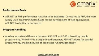 ASP.NET Vs PHP : Which is best for Your Web & App Development? | PPT