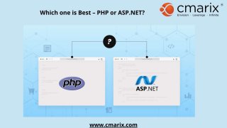 ASP.NET Vs PHP : Which is best for Your Web & App Development? | PPT