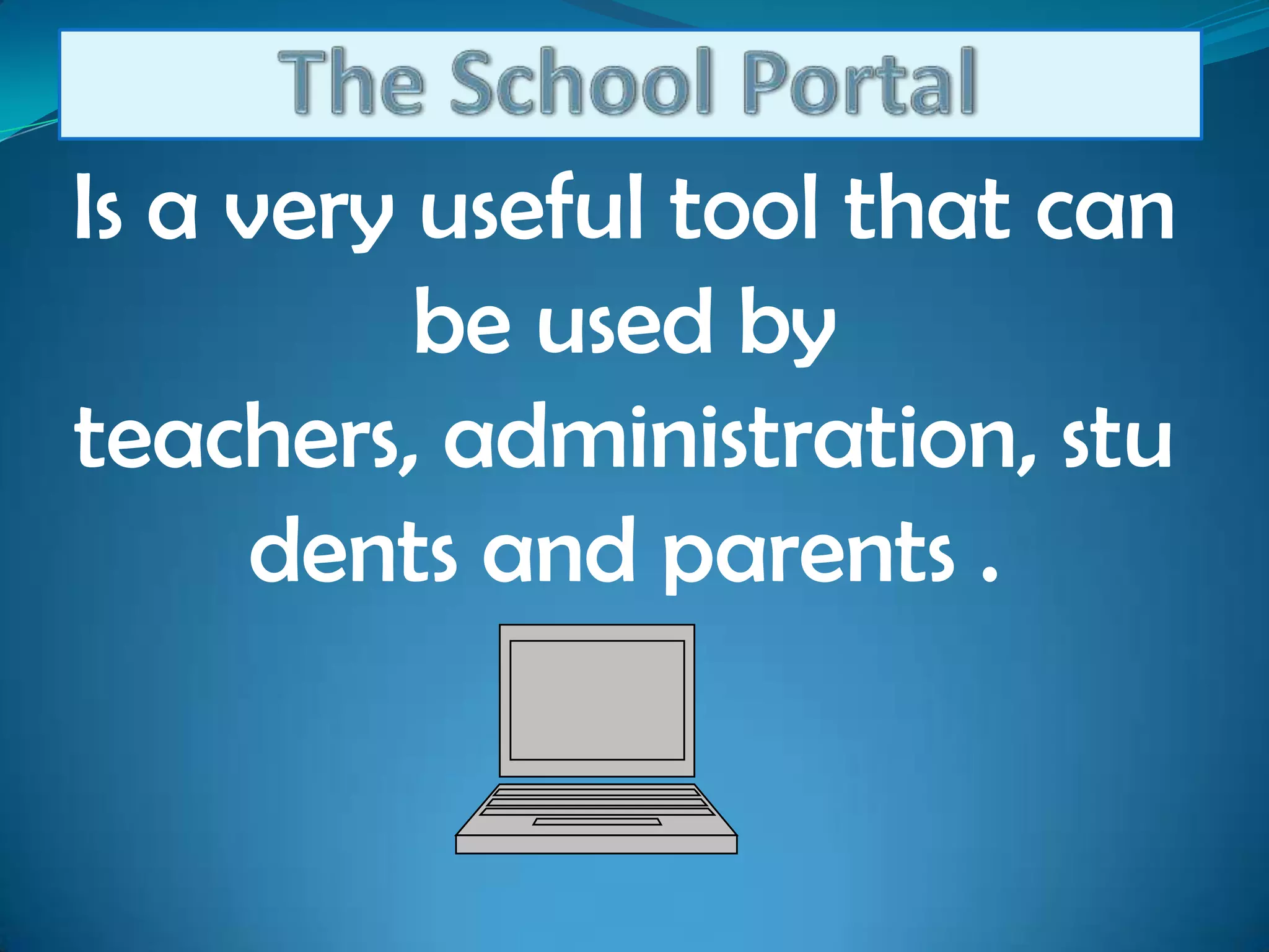 ICT in schools presentation | PPTX