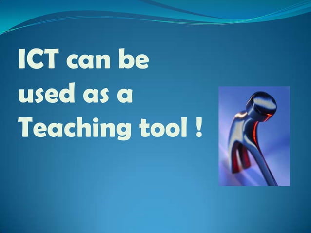 ICT in schools presentation | PPTX | Primary Education | Education