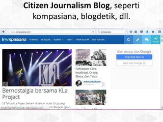 Jenis - jenis BLOG | PPTX