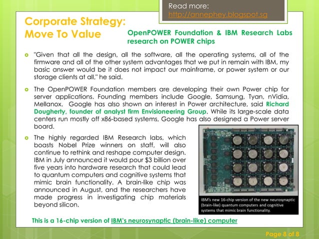 IBM Corporate Strategy: Move To Value - Divest To Invest | PPT