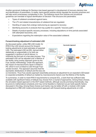 Cash Shortfall & LGD - Two Sides of the Same Coin | PDF