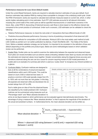 IFRS 9 Model Risk Management - Given the Short Shift ? | PDF | Business Accounting & Finance ...