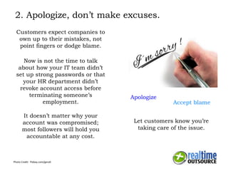 5 tips to Manage a Social Media Crisis | PPT
