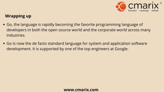 Let's Explore the Top Uses of the Golang Web Framework in 2022 | HackerNoon | PPT | Free Download