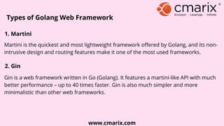 Let's Explore the Top Uses of the Golang Web Framework in 2022 ...