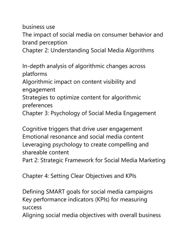 Social Media Marketing | PDF