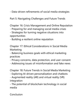 Social Media Marketing | PDF