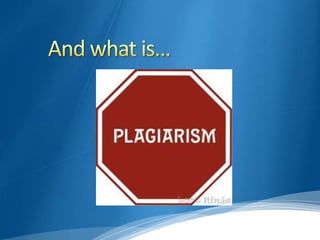 Copyright vs Plagiarism | PPTX