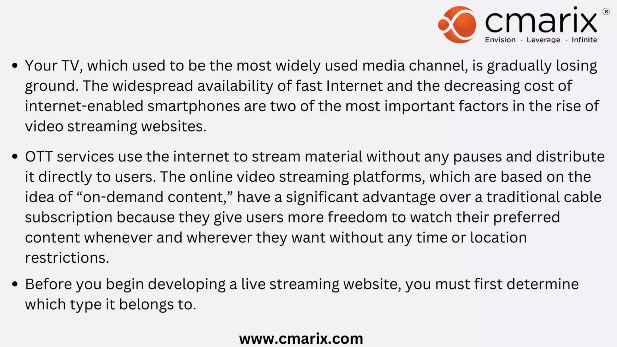 How to Make a Live Streaming Website in 2023: A Detailed Guide | PPTX