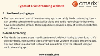 How to Make a Live Streaming Website in 2023: A Detailed Guide | PPT