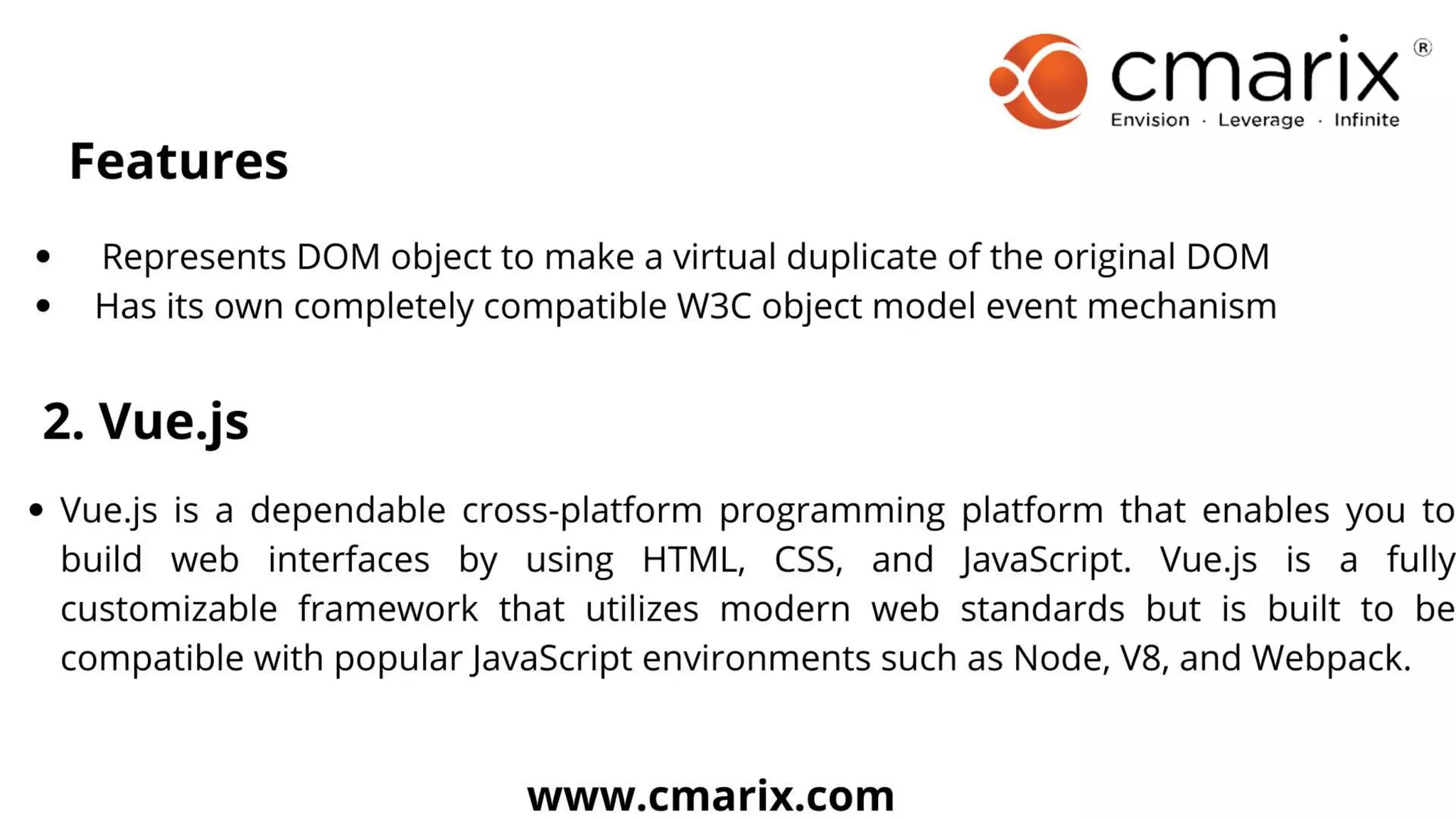 9 Best JavaScript Frameworks to Learn in 2022 to Boost Development Skills | PPT