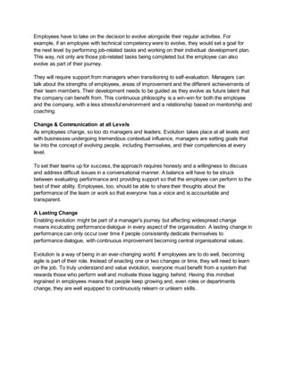 Key Elements Of Effective Performance Dialogue - Seetha Rani | PDF