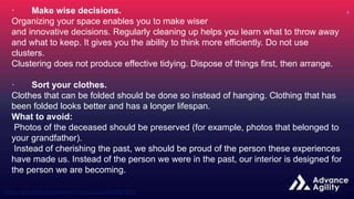 Tidying up will lead to change – The Life | PPTX | Home Improvement ...